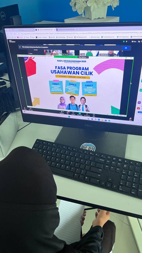 Webminar Pengenalan Ikon Usahawan Cilik NADI 2025 – NADI Kg Musa